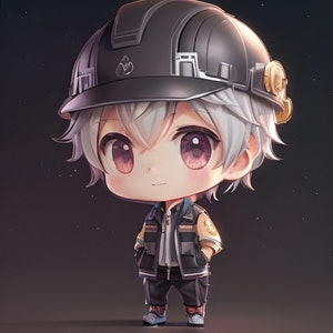 70 Procreate Chibi Male Clothes Stamps, Suits, Tshirts, Jackets, Sports ...