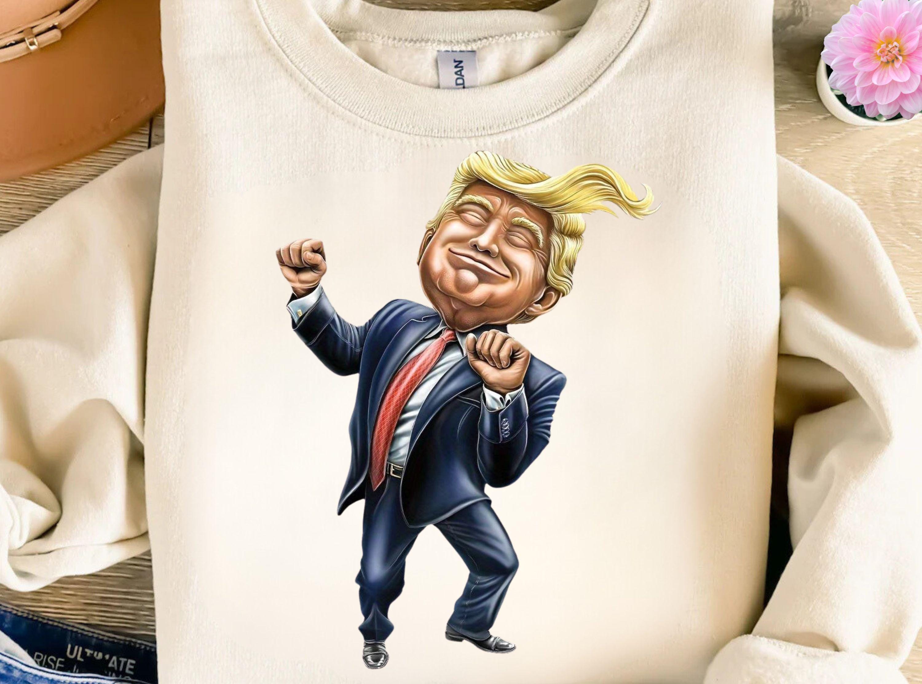 Trump Dance Png Trump Dance Hoodie, Funny Trump Dance Shirt ...