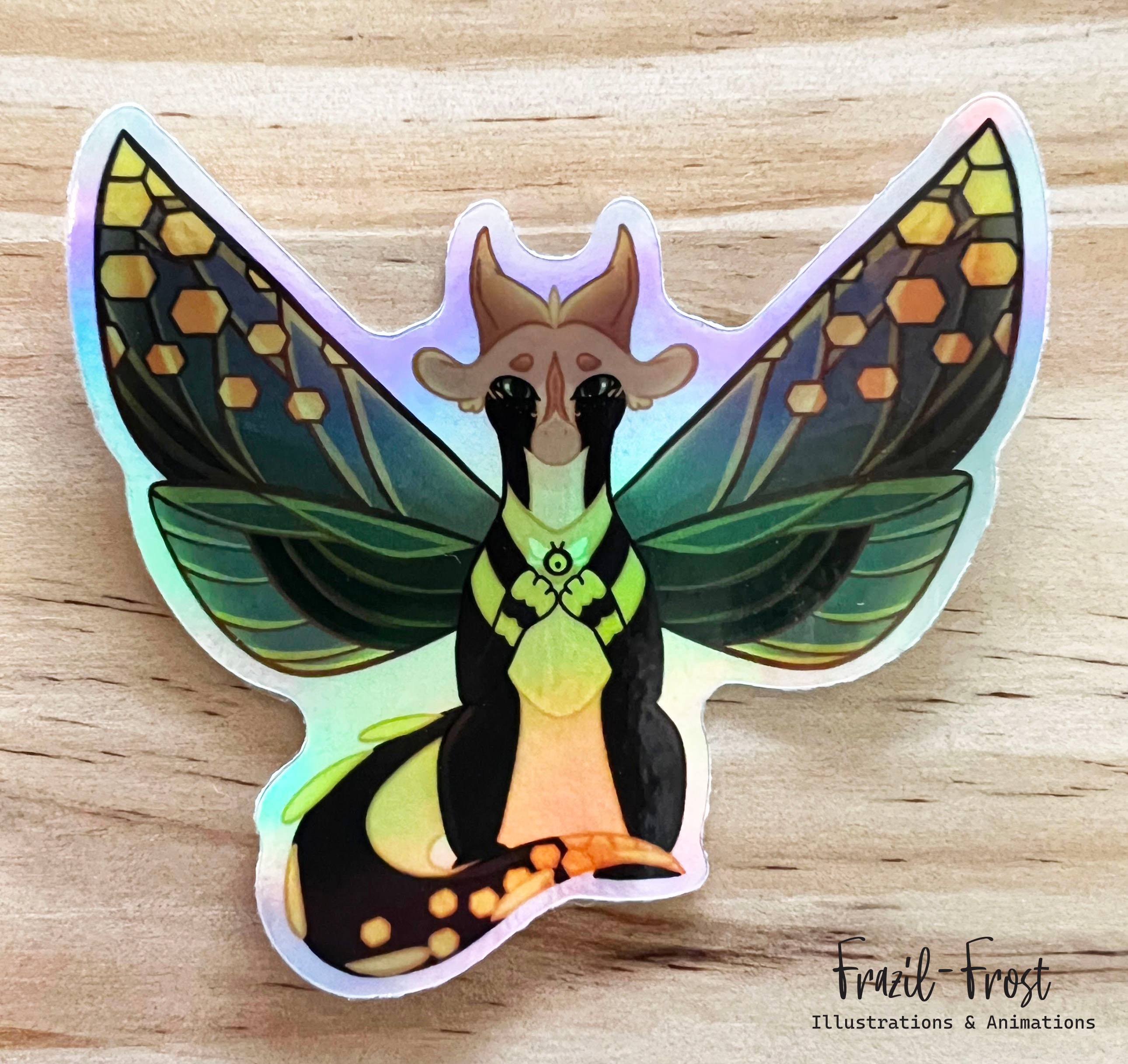 Bumblebee WOF Holographic Sticker - Etsy