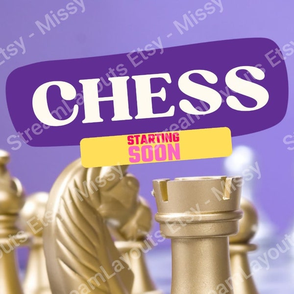 Chess Stream Layout - Etsy