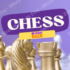 Chess Twitch Layout/chess Stream Layout/ Chess Overlay/chess Twitch ...