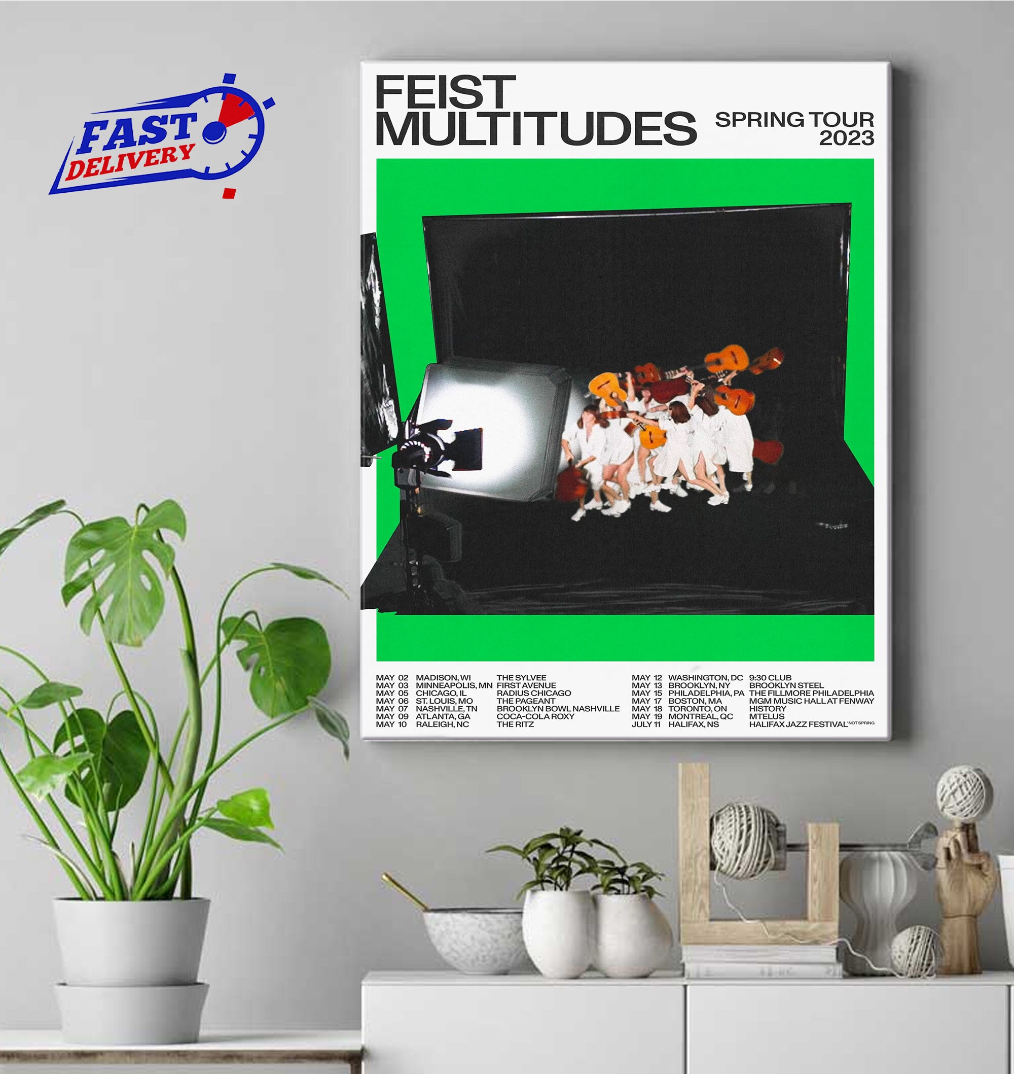 Feist Multitudes Spring Tour 2023 Poster sold by Chris Goodman | SKU ...