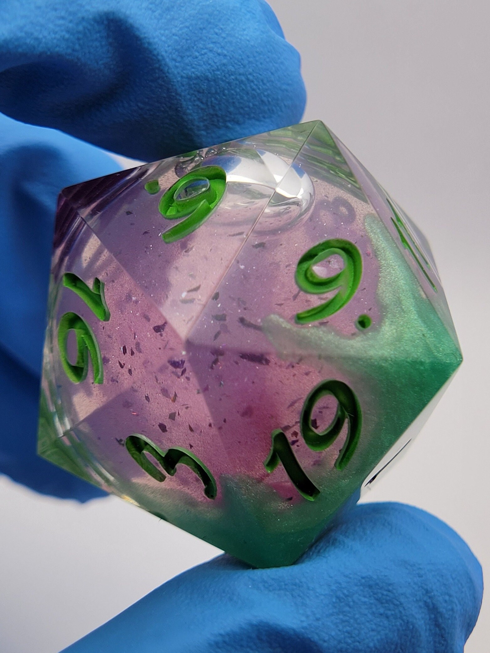 Liquid Core 33mm Chonk D20 Big Dice Sharp Edge Handmade Resin Dice - Etsy