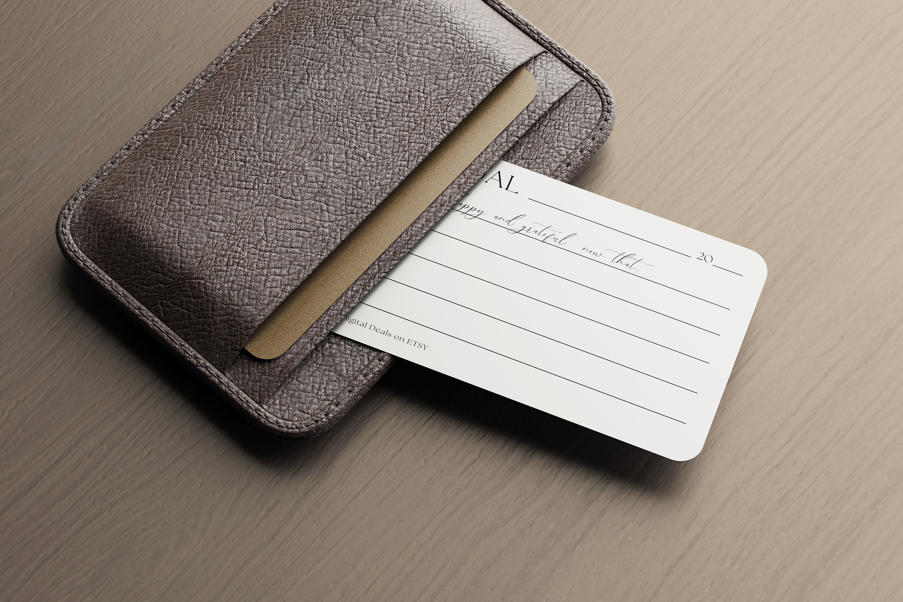 Printable Goal Card, Manifesting Goal Card, Minimalist Goal Card ...