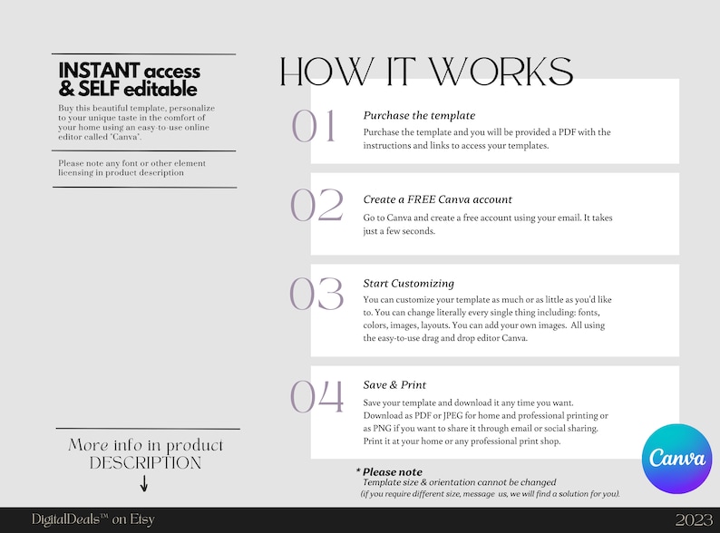 Printable Goal Card, Manifesting Goal Card, Minimalist Goal Card ...