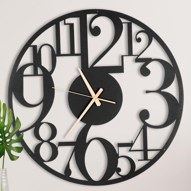 Large Wall Clock - Etsy
