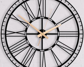 wall clock separate numbers