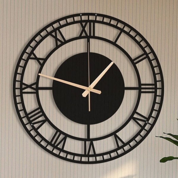 Extra Large Wall Clock - Etsy