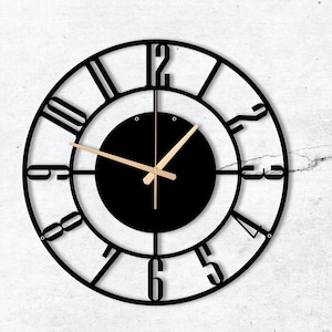 Wall Clock Unique - Etsy