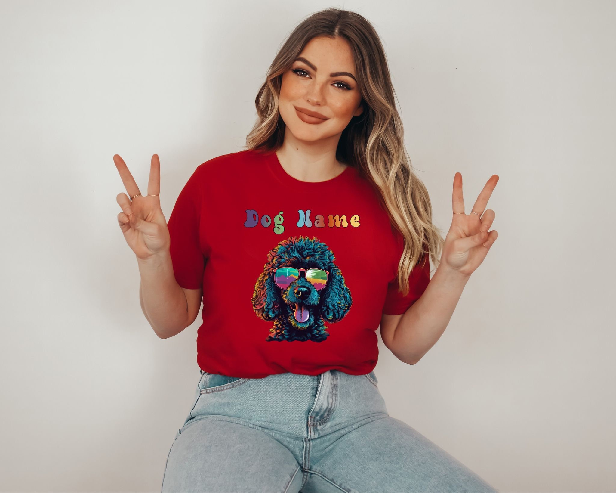 Personalized Poodle Mom Shirt, Poodle Shirt, Poodle Lover Shirt, Poodle ...