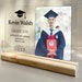 Personalized Graduation Plaque Horizontal, Table Top Decoration ...