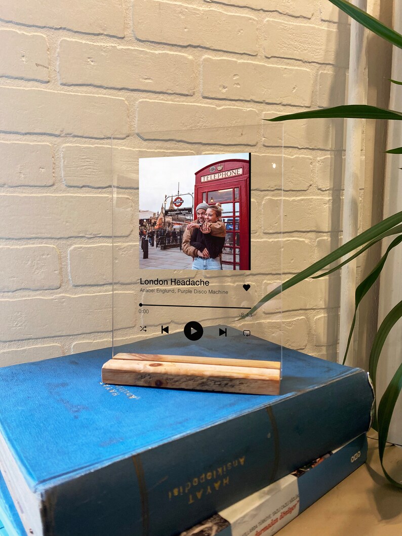 Custom Album Cover Plaque Table Top Transparent Decoration - Etsy