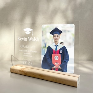 Personalized Graduation Plaque Horizontal, Table Top Decoration ...
