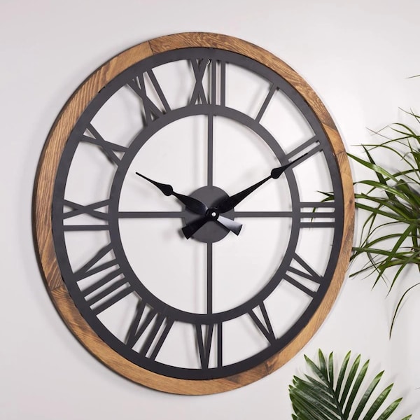 Giant Wall Clock - Etsy