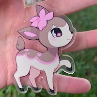 Chiikawa Momonga Walking Keychain – 2 Inch Acrylic Charm - Etsy Canada