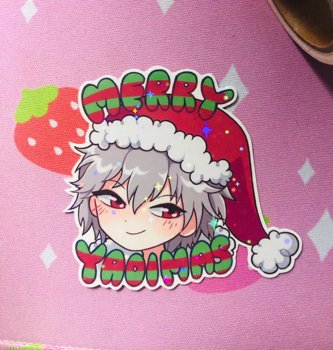 Kaworu YAOIMAS Sparkling Laminated Sticker - Etsy
