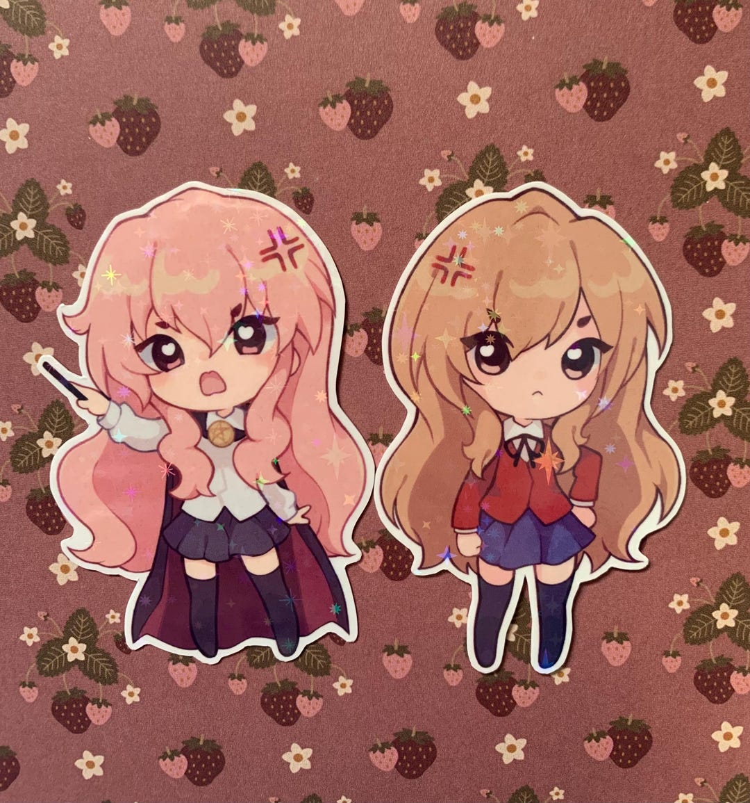 Tsundere Nostalgia Sticker Set: Toradora Taiga Louise Zero No Tsukaima ...