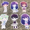 DOKI DOKI Sticker Set - Etsy