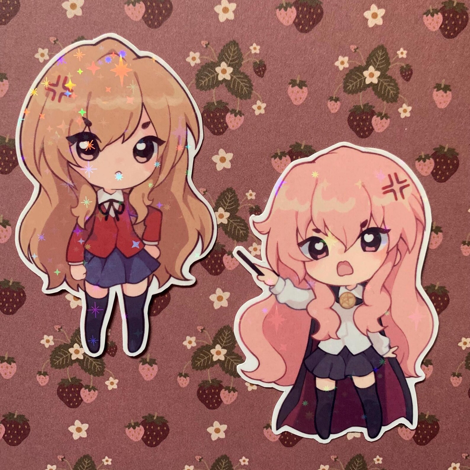 Tsundere Nostalgia Sticker Set: Toradora Taiga Louise Zero No Tsukaima ...