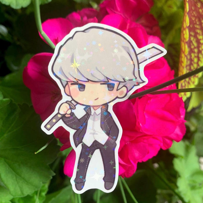 Persona 4 Golden Sticker Pack Investigation Team Holographic ...