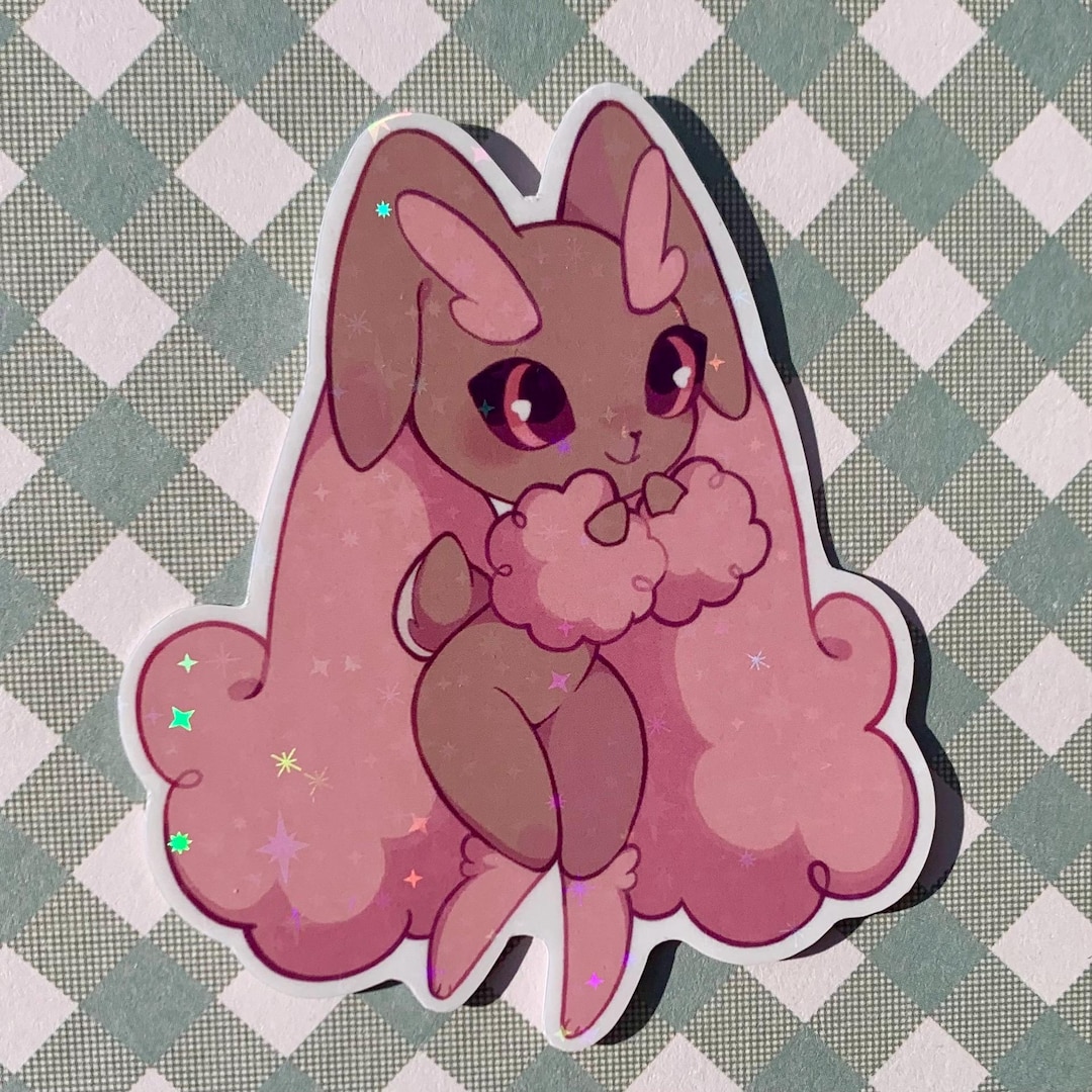 Shiny Lopunny Laminated Sticker - Etsy