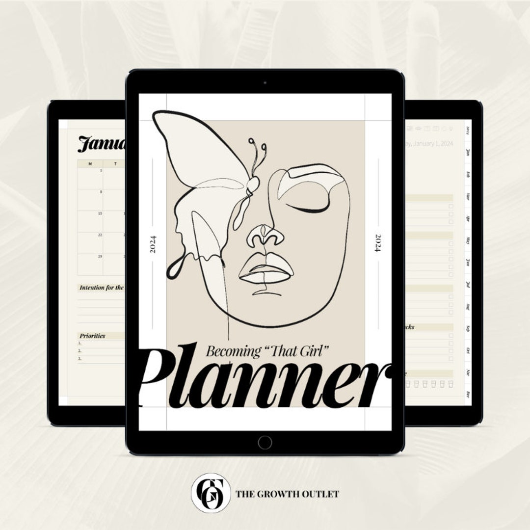 That Girl Planner 2024 Digital Planner Goodnotes 2024 Planner iPad ...