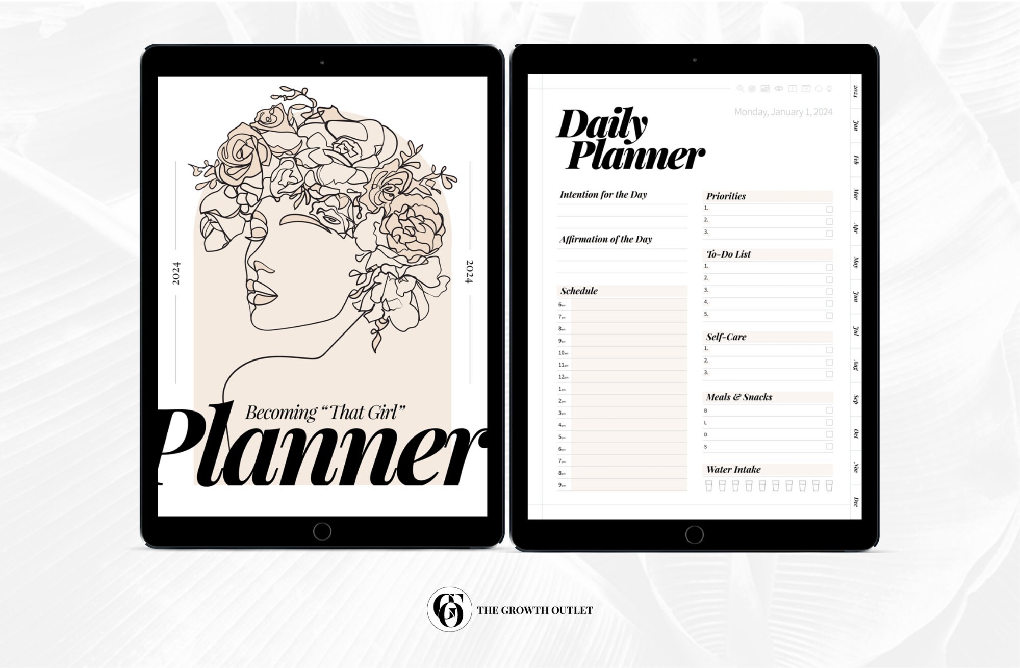 That Girl Planner 2024 Digital Planner Goodnotes 2024 Planner iPad ...