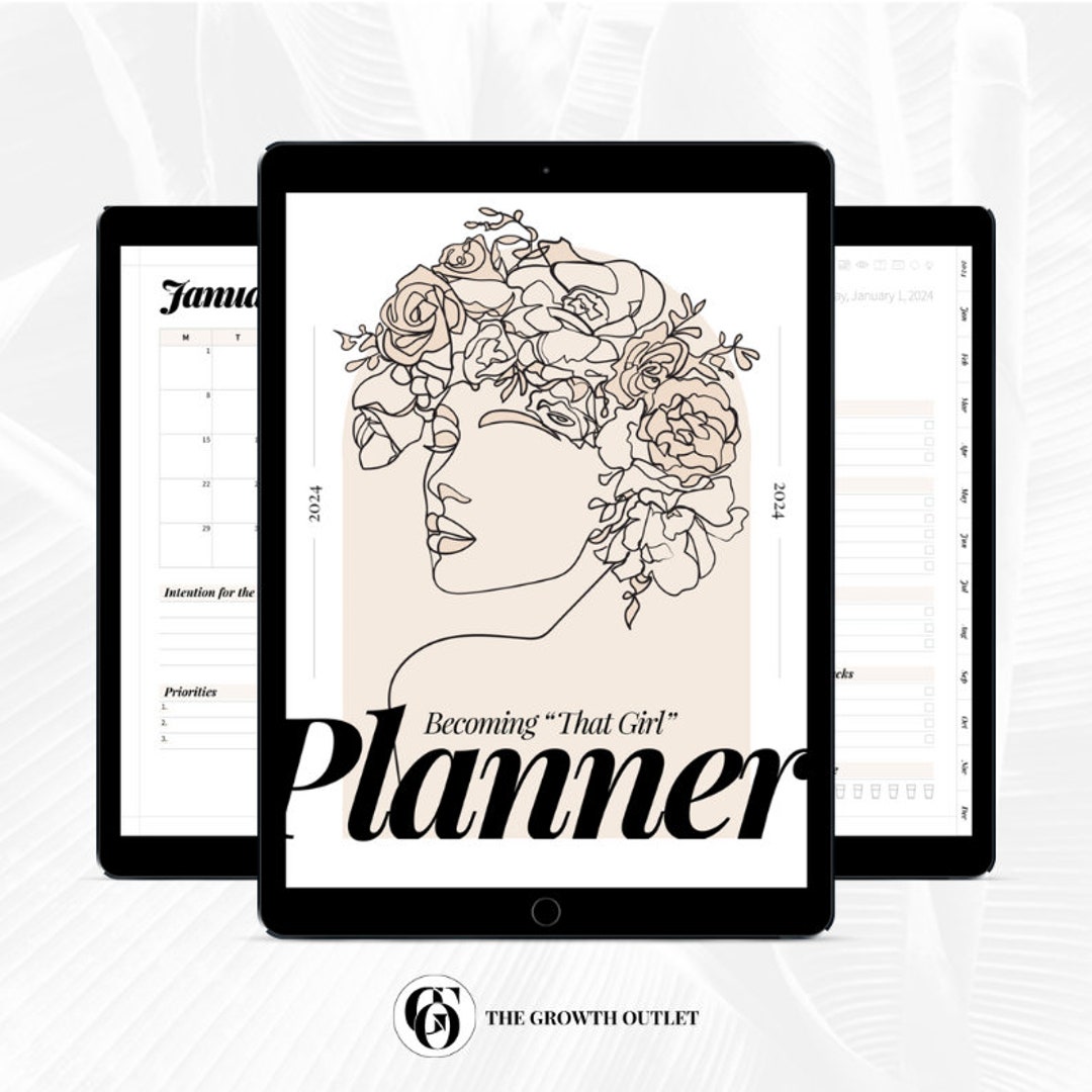 That Girl Planner 2024 Digital Planner Goodnotes 2024 Planner iPad ...