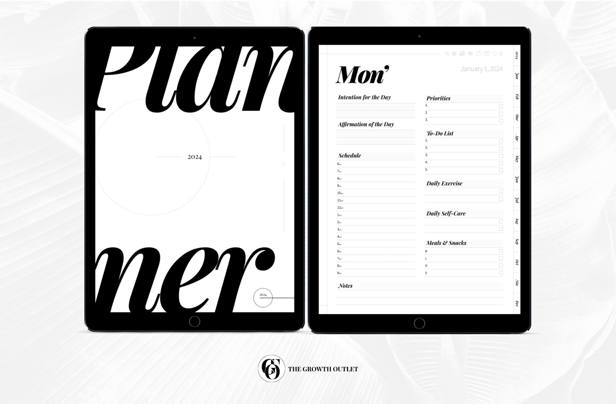 2024 Digital Planner Goodnotes 2024 Planner iPad Samsung Planner for ...