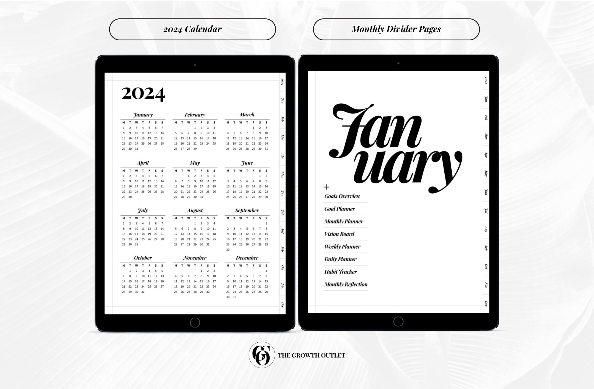 2024 Digital Planner Goodnotes 2024 Planner iPad Samsung Planner for ...