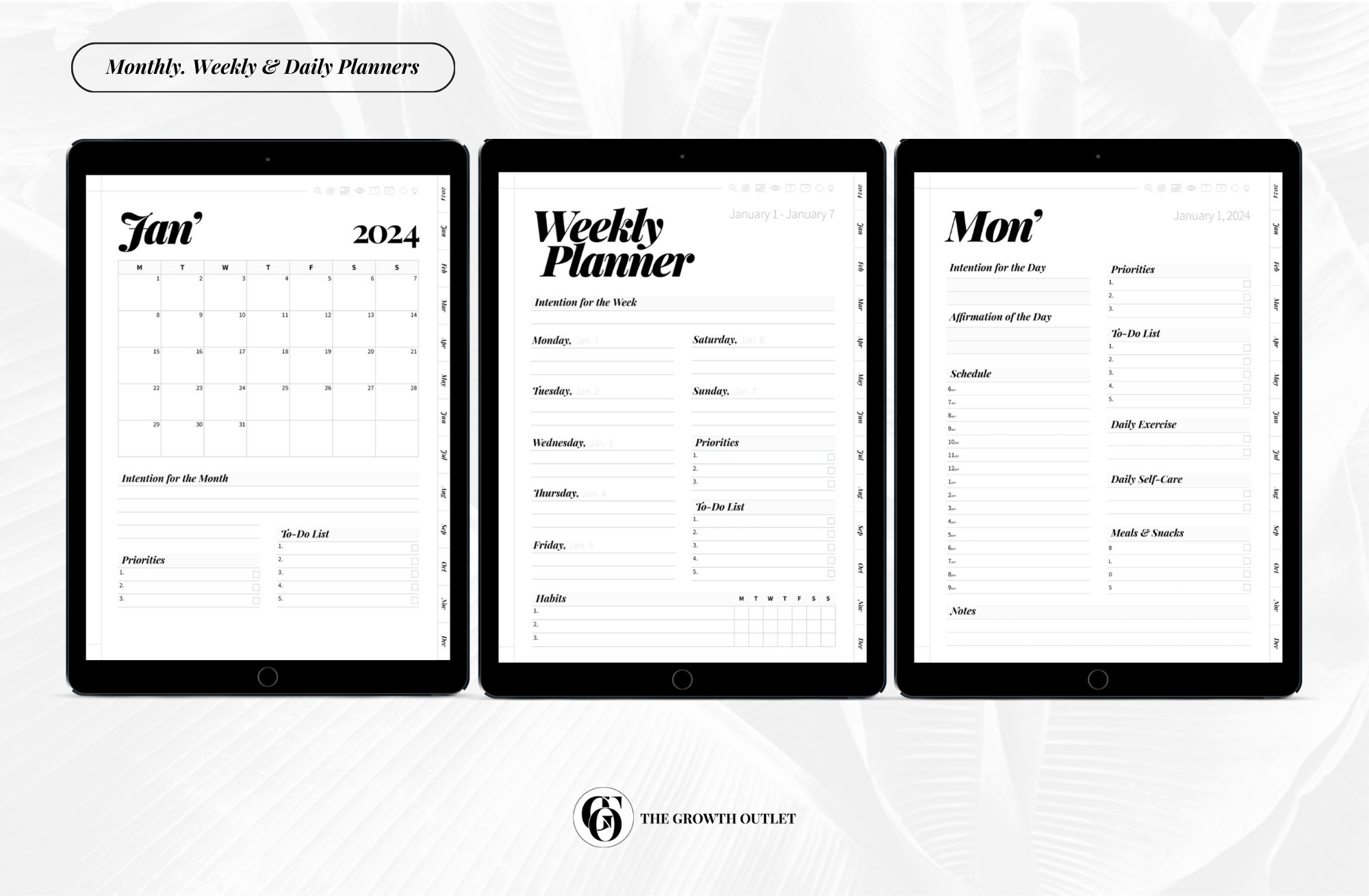2024 Digital Planner Goodnotes 2024 Planner iPad Samsung Planner for ...