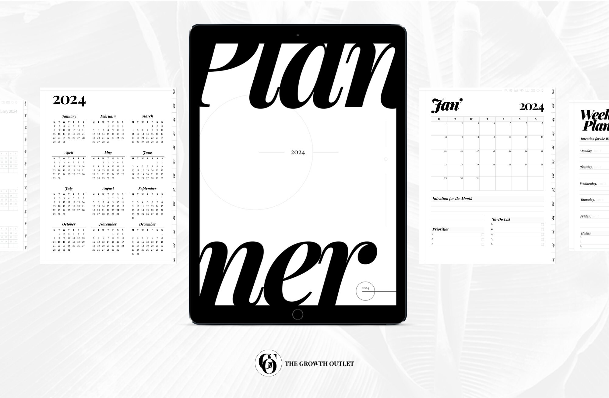 2024 Digital Planner Goodnotes 2024 Planner iPad Samsung Planner for ...