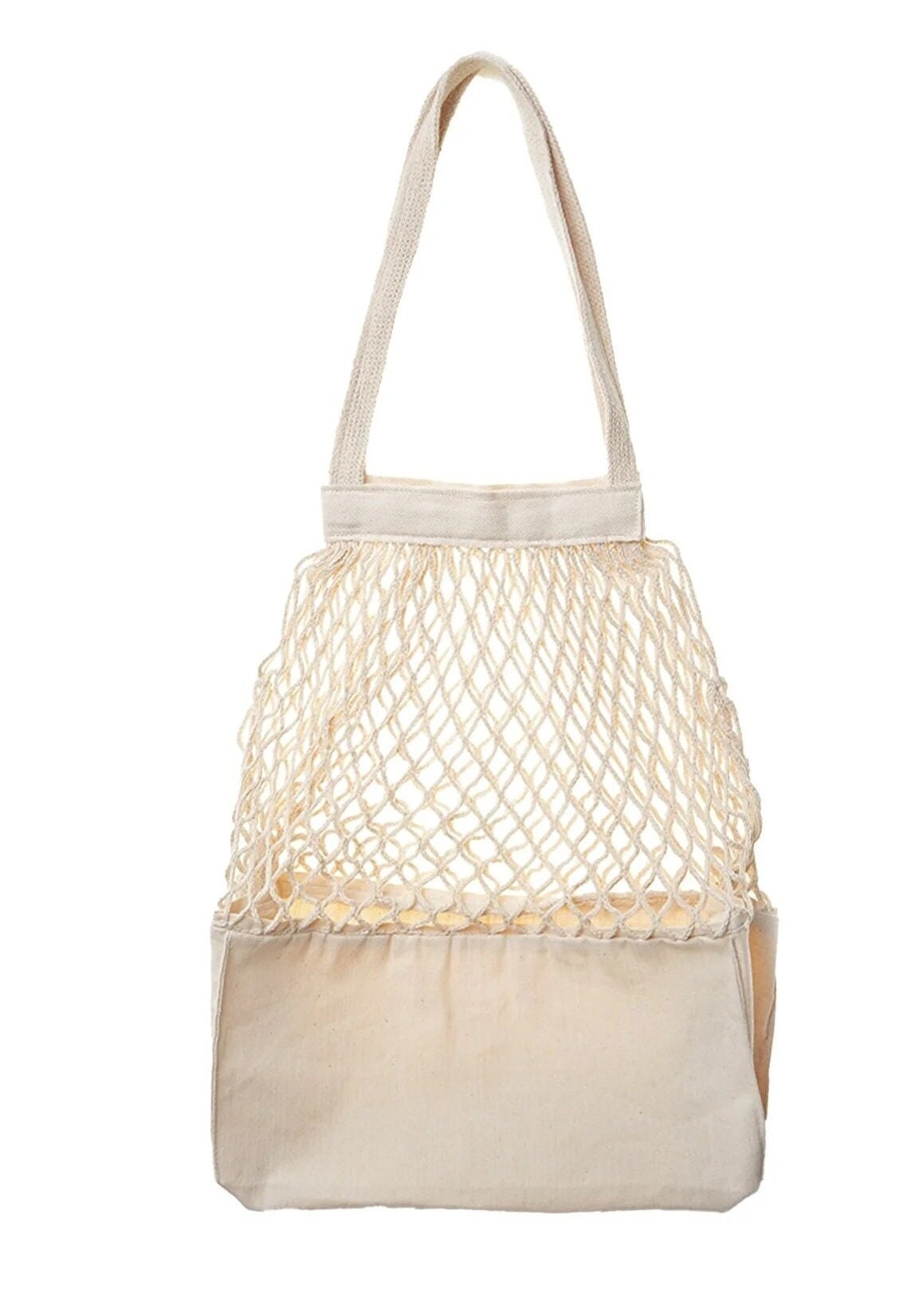 Grocery Shopping Bag,cotton Mesh Bag,crochet Tote Bag,net Market Bag ...