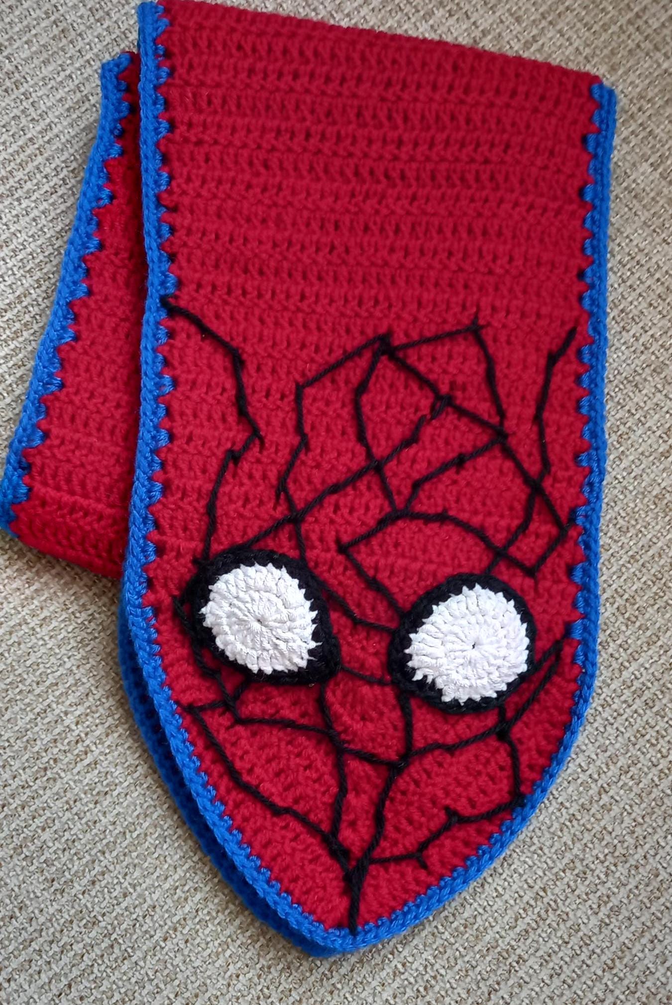 Spider Man Scarf Pattern