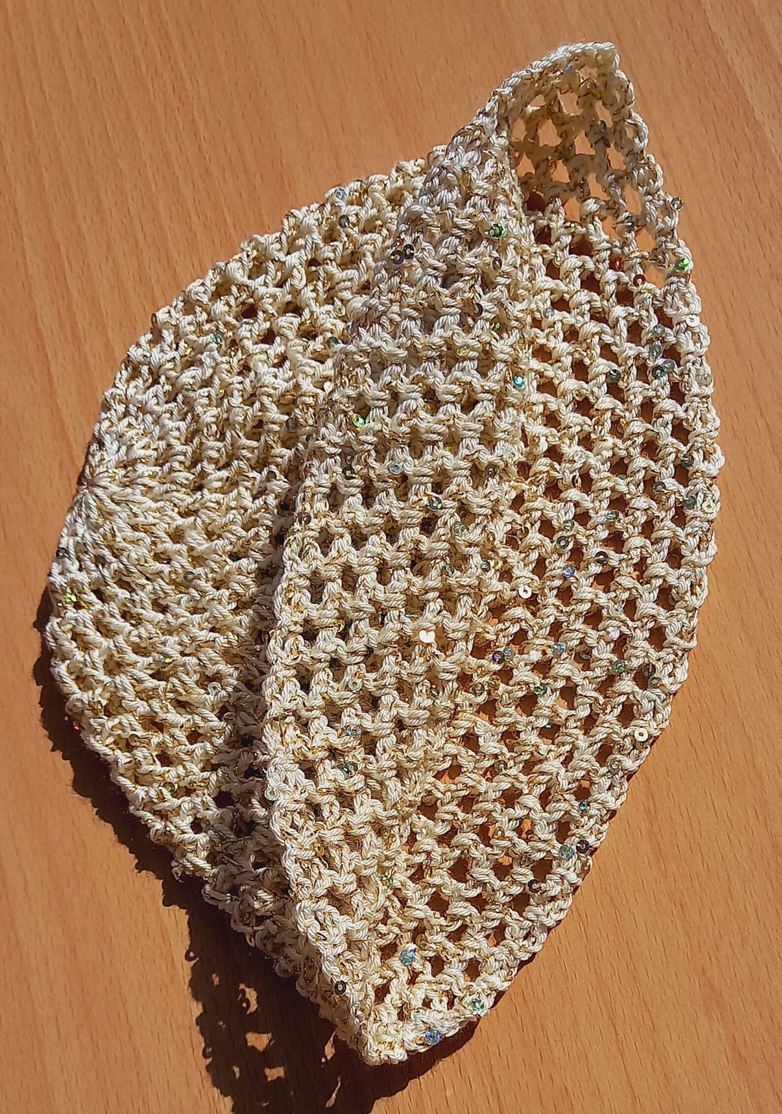Crochet Skull Cap Hat With Sequins: Party ABBA Style - Etsy