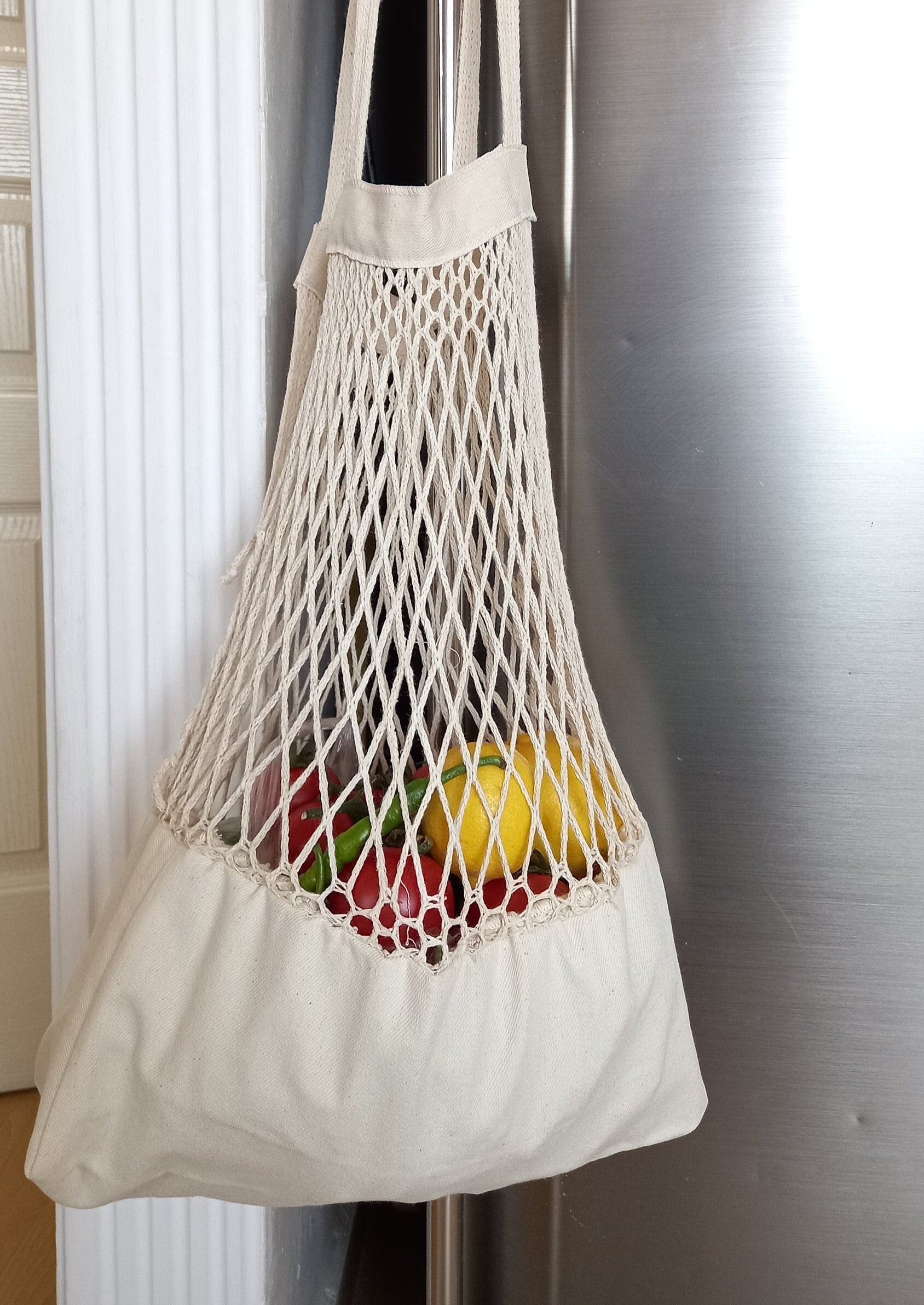 Grocery Shopping Bag,cotton Mesh Bag,crochet Tote Bag,net Market Bag ...