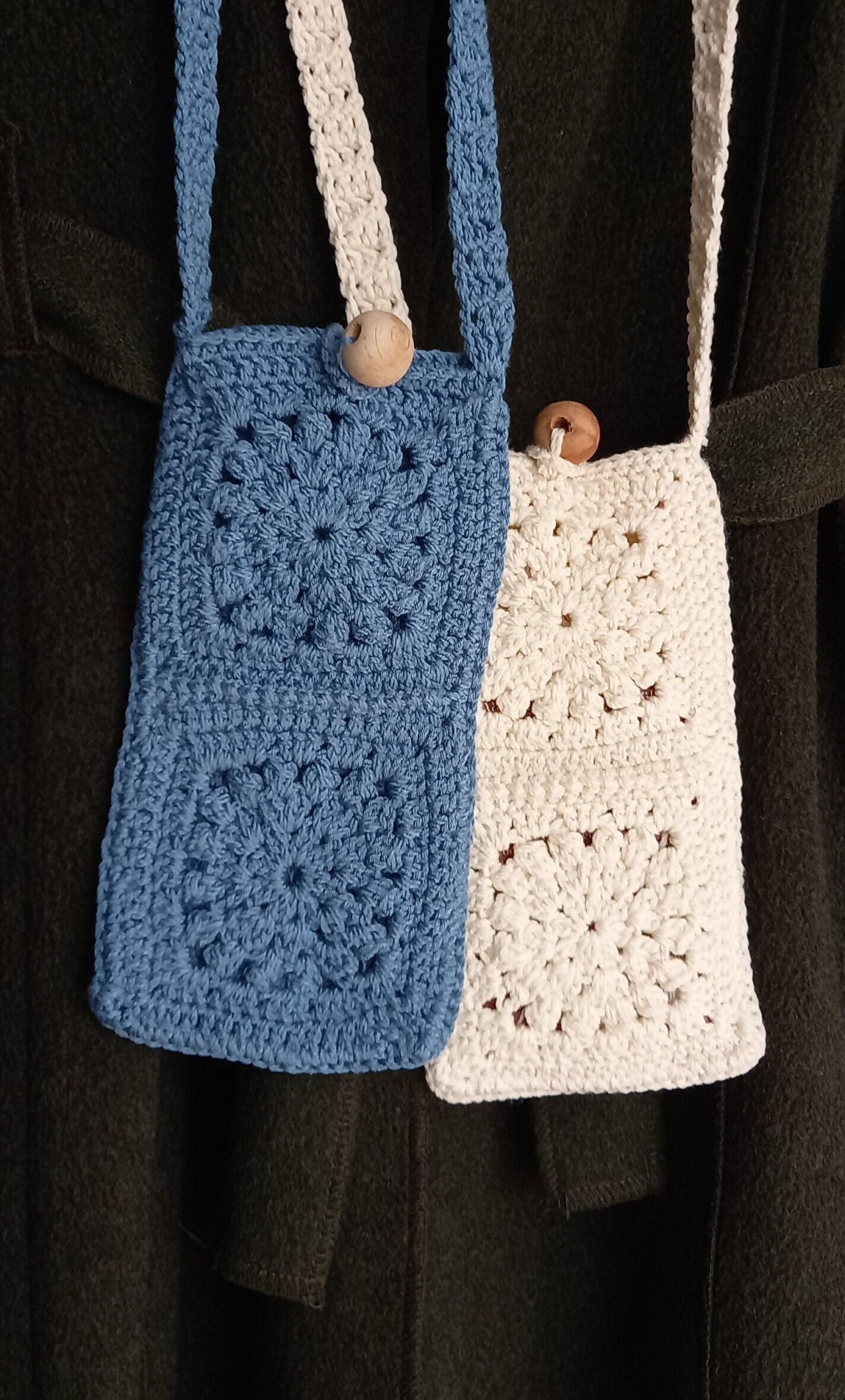 Crochet Phone Purse,knit Phone Bag,knit Crossbody Bag,crochet Mini ...