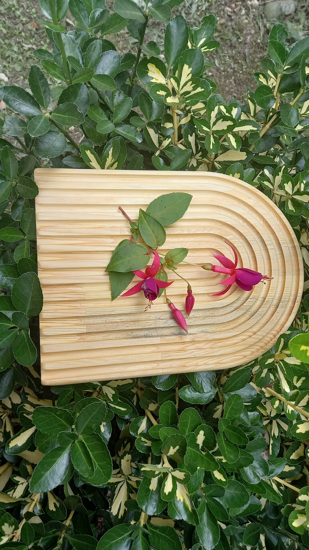 Handmade Wooden Rainbow Arch Tray,kitchen Tray,wood Presentation Tray ...