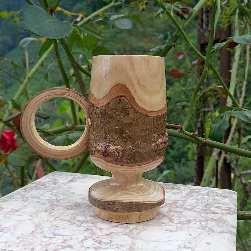 Wooden Mug - Etsy