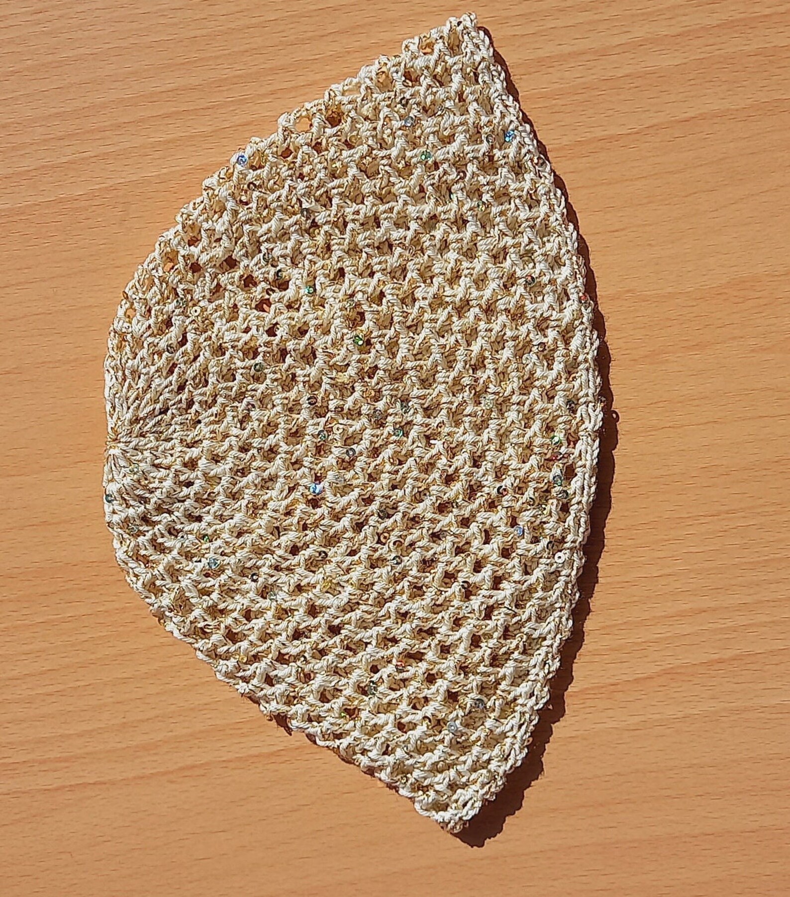 Crochet Skull Cap Hat With Sequins: Party ABBA Style - Etsy