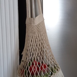 Grocery Shopping Bag,cotton Mesh Bag,crochet Tote Bag,net Market Bag ...