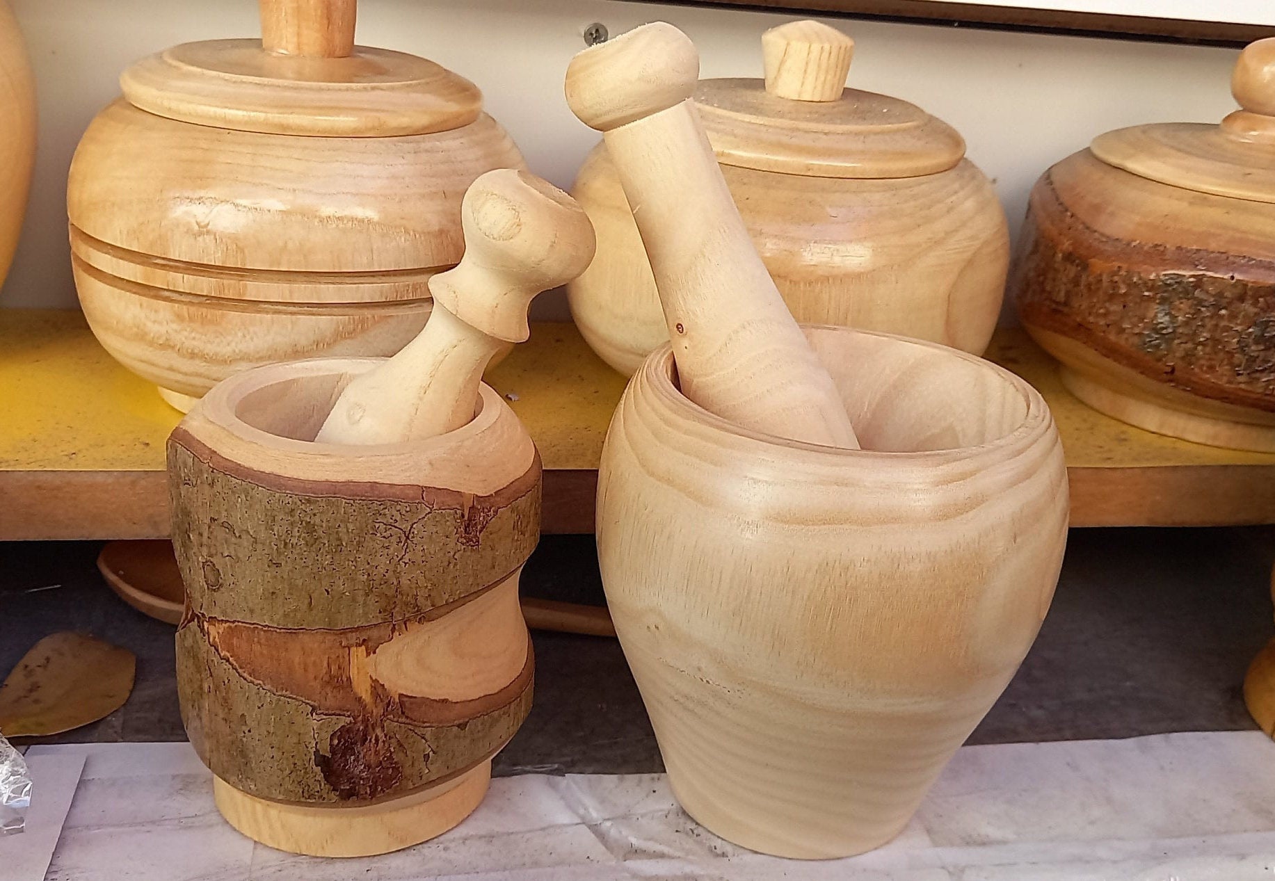 Wood Garlic Grinder,wood Herbs Grinder,wood Garlic Crusher,herbs ...