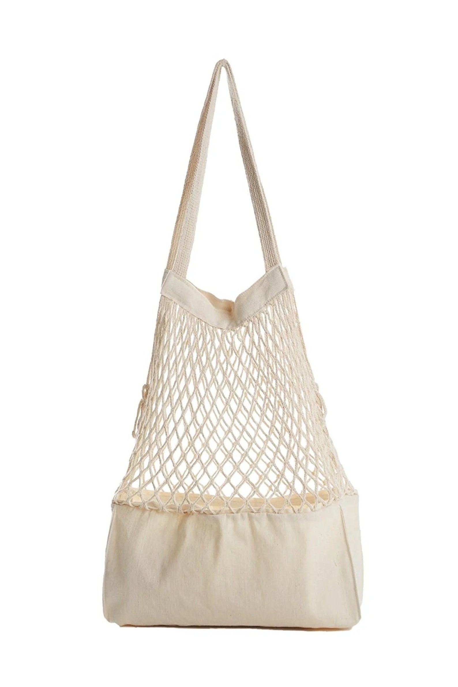 Grocery Shopping Bag,cotton Mesh Bag,crochet Tote Bag,net Market Bag ...