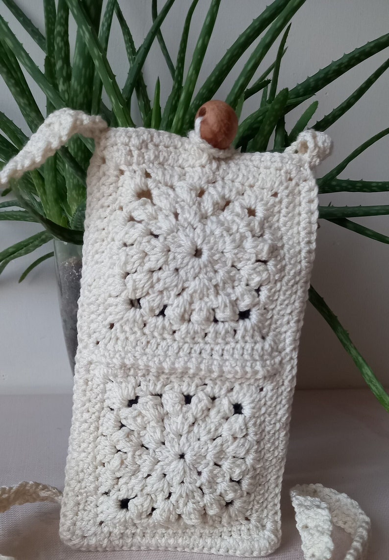 Crochet Phone Purse,knit Phone Bag,knit Crossbody Bag,crochet Mini ...