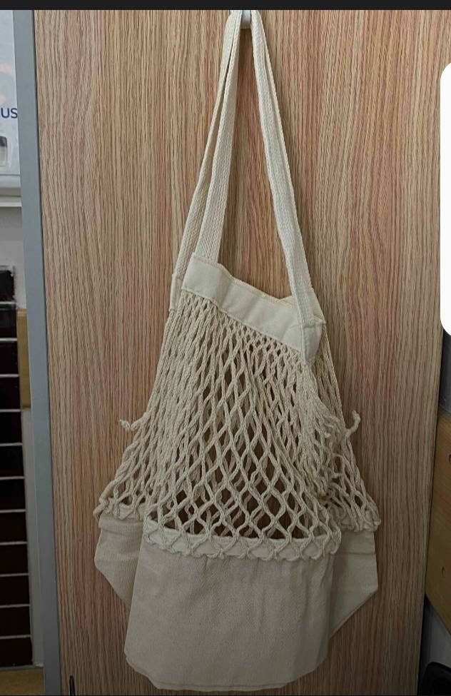 Grocery Shopping Bag,cotton Mesh Bag,crochet Tote Bag,net Market Bag ...