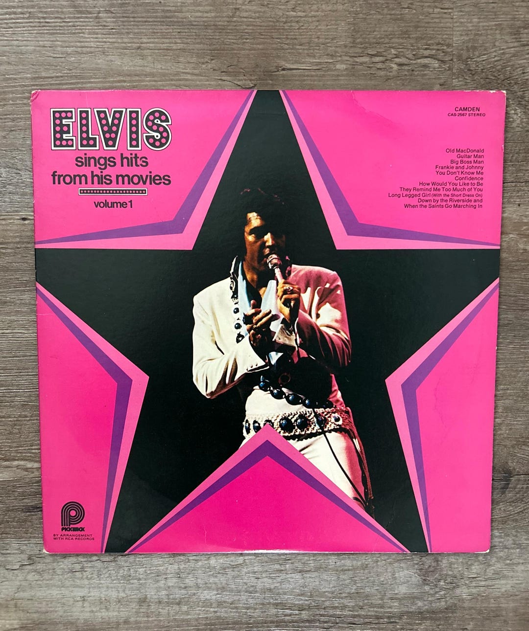 Elvis Vinyl Record - Hits From His Movies - Volume 1 - Etsy