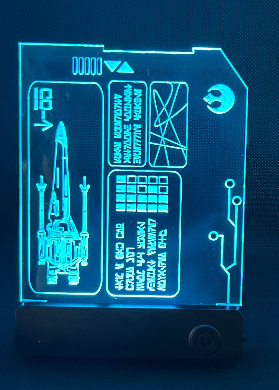 Star Wars / Sci Fi Data Pad X Wing Pilot / Droid Hunter / Trooper ID ...