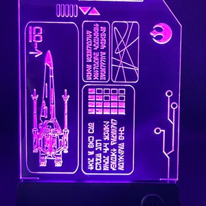 Star Wars / Sci Fi Data Pad X Wing Pilot / Droid Hunter / Trooper ID ...