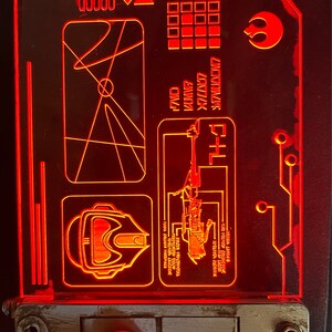 Star Wars / Sci Fi Data Pad X Wing Pilot / Droid Hunter / Trooper ID ...