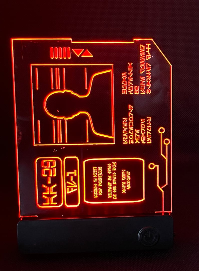 Star Wars / Sci Fi Data Pad X Wing Pilot / Droid Hunter / Trooper ID ...